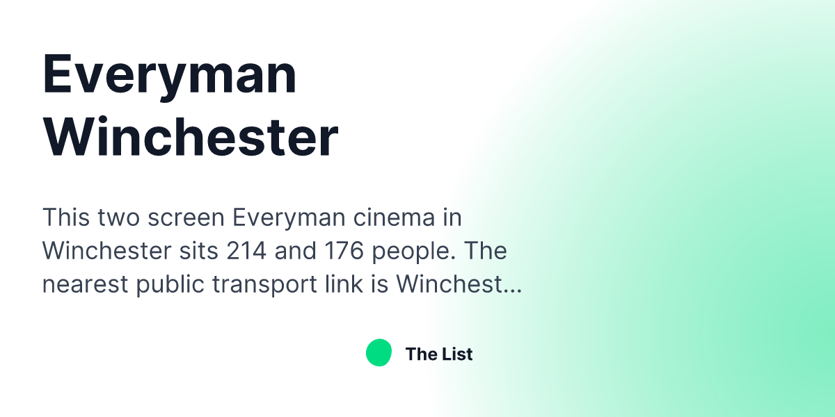 Everyman Winchester