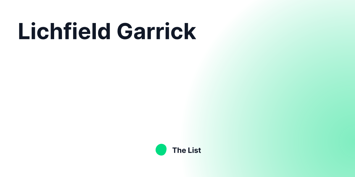 Lichfield Garrick